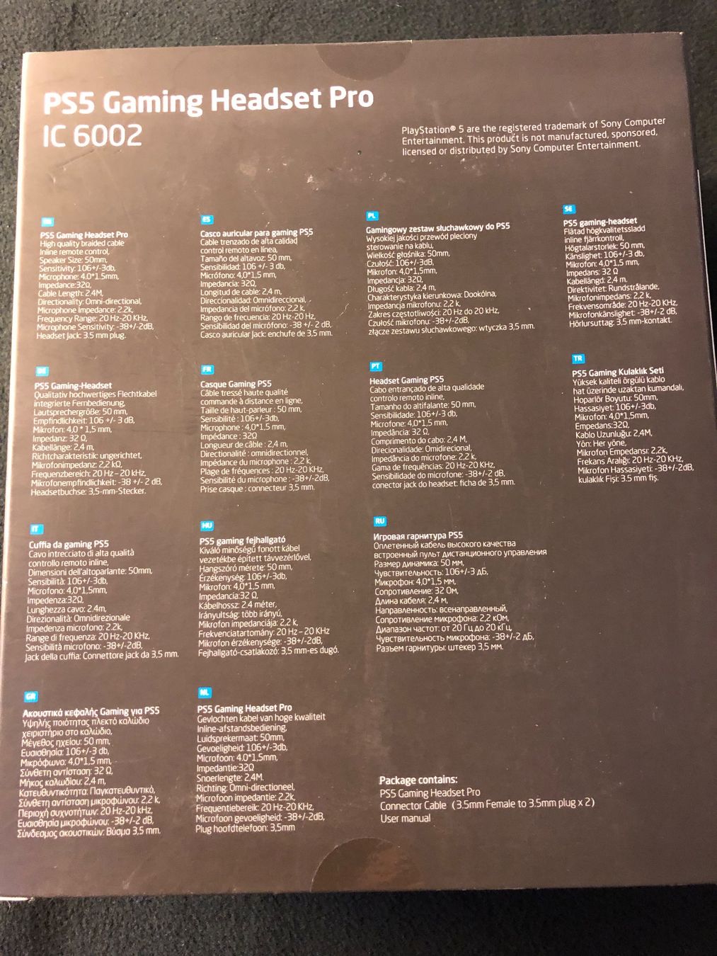 ISY PS 5 Gaming Headset Pro (Neu und originalverpackt) in Münchenstein ...