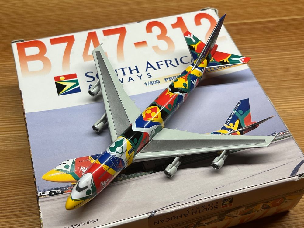 1:400 Dragon Wings South African Airways Boeing 747-300 (Gebraucht) in ...