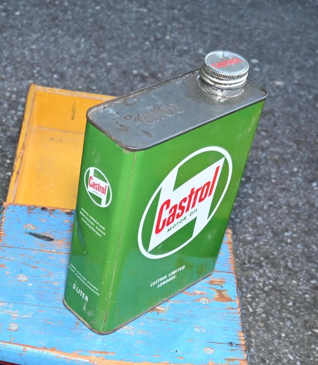 alter CASTROL motor oil London BLECHDOSE ölkanister | Kaufen auf Ricardo