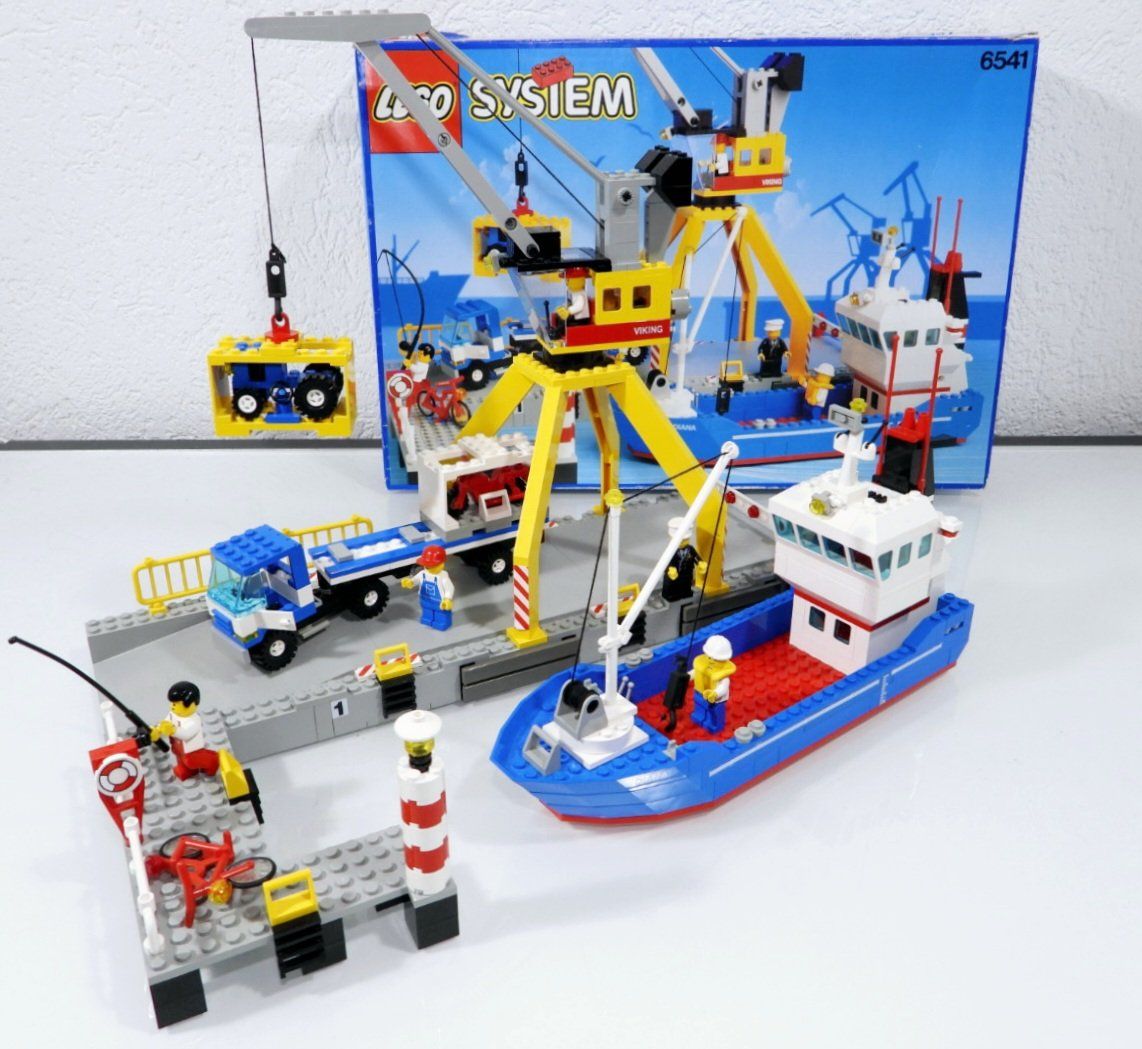 LEGO 6541 HOCHSEE HAFEN, INTERCOASTAL SEAPORT MIT OVP (Gebraucht) in ...