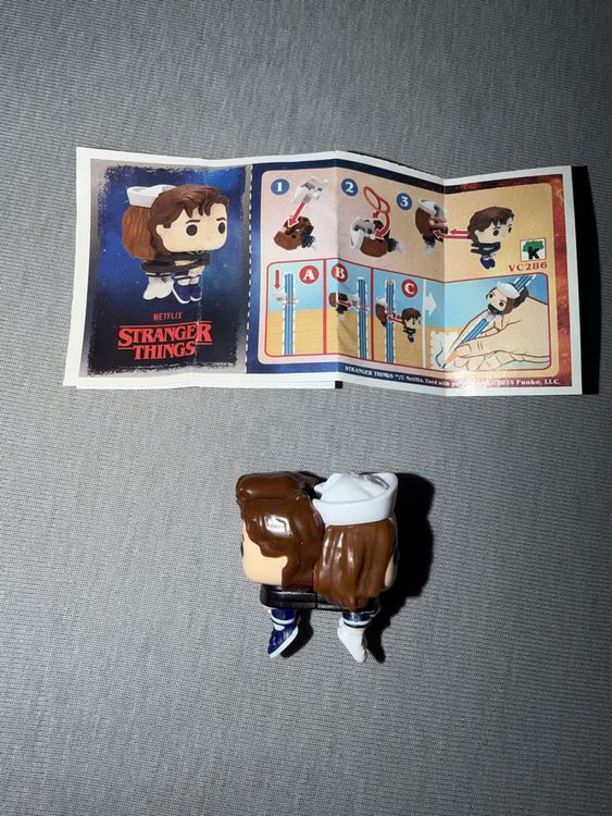 Kinder Joy Steve und Robin Stranger Things (Neu (gemäss Beschreibung ...