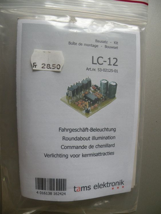 Fahrgeschäft Beleuchtung Bausatz (Neu und originalverpackt) in Steffisburg für CHF 5 – mit ...