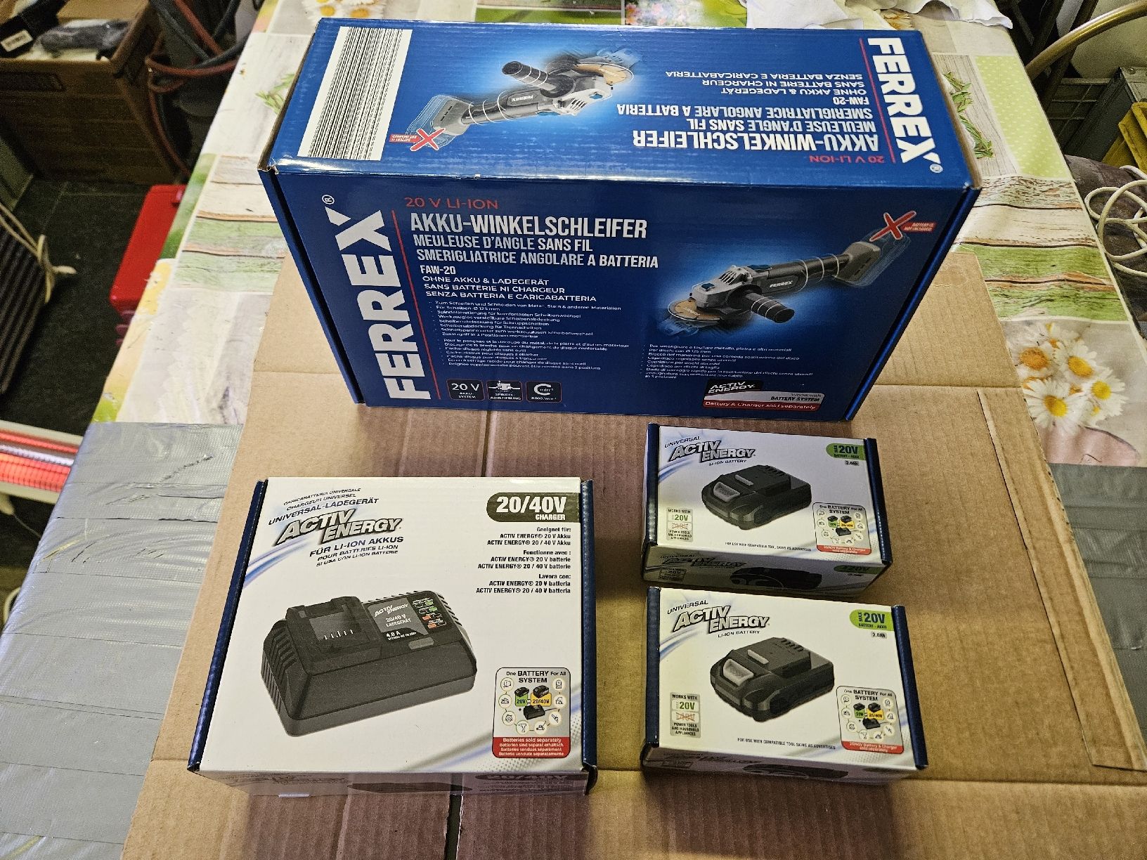 Ferrex Akku Und Ladegerat