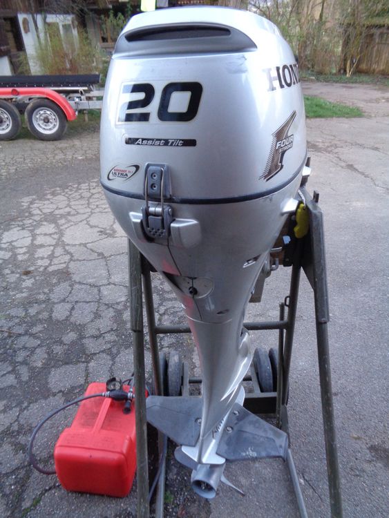 Aussenbordmotor: Honda 20 Ps 4T (Gebraucht) in Allmendingen b. Bern für ...