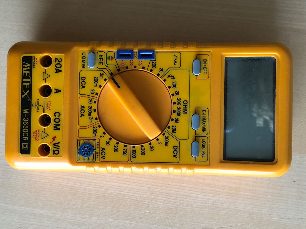 METEX M-3650CR Multimeter W. Germany! (Gebraucht) in Adliswil für CHF ...