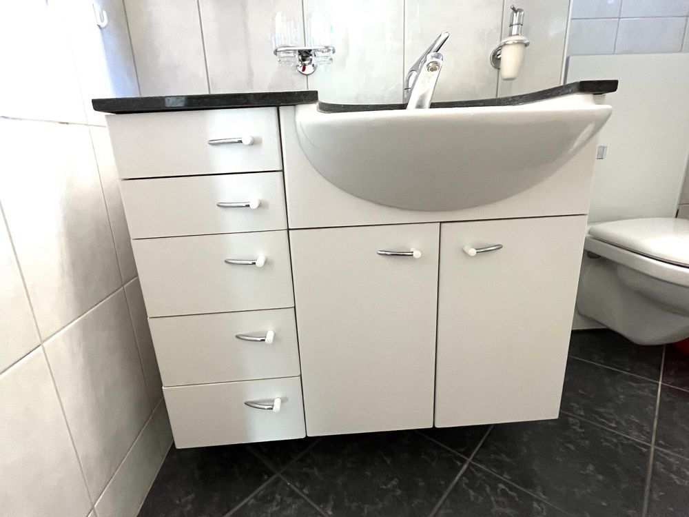 Badmöbel mit Waschbecken Sanitas Troesch Bad Waschtisch | Acheter sur ...