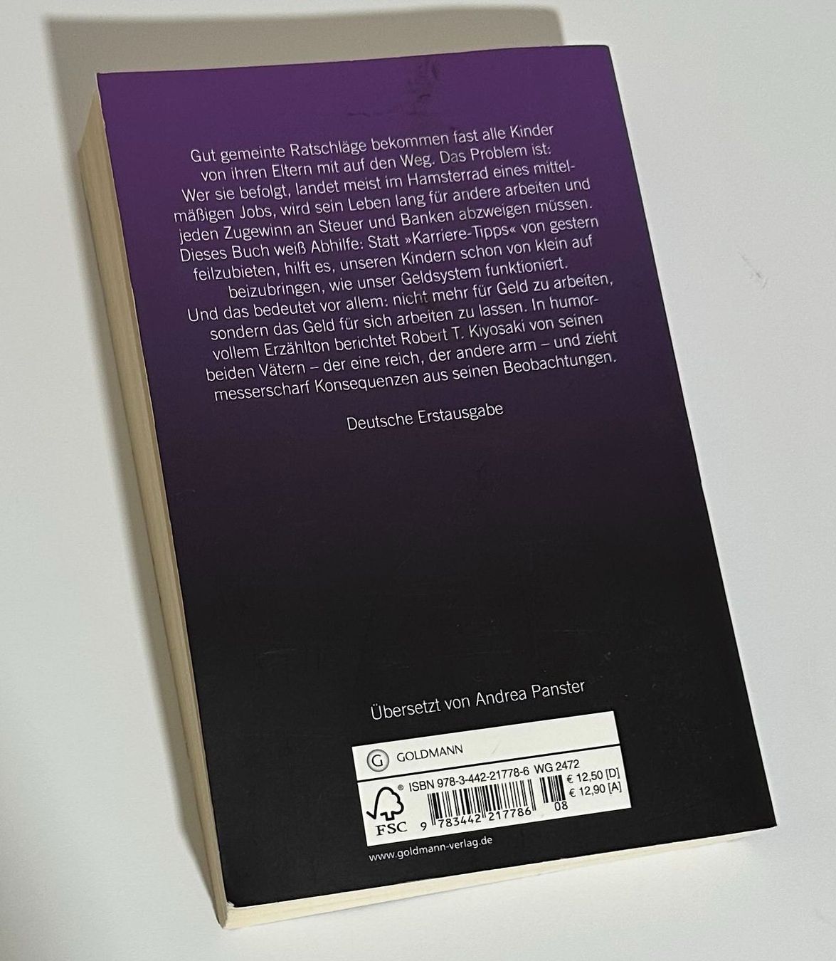 Rich Dad Poor Dad – Finanzklassiker von Robert T. Kiyosaki (Gebraucht ...