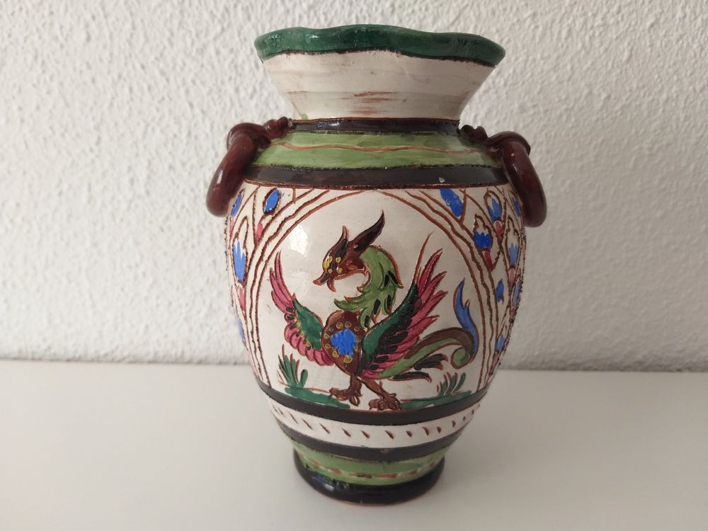 SCHENK FIRENZE (?) vase en céramique / keramik Vase (Gebraucht) in Cossonay-Ville für CHF 50 ...