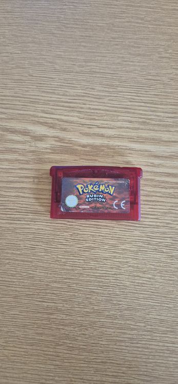Pokemon Rubin Edition - Game Boy Advance - Top Zustand! (Gebraucht) in ...