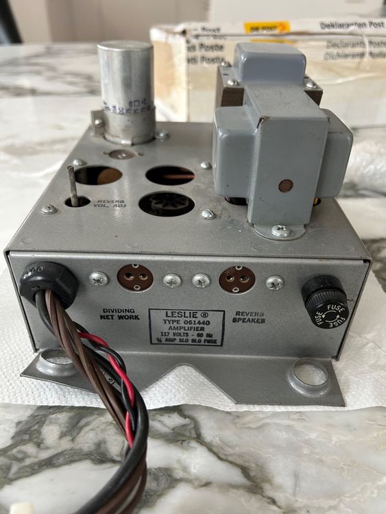 Leslie Type 061440 Vintage 40W Reverb Amplifier 122RV / 147R | Kaufen ...