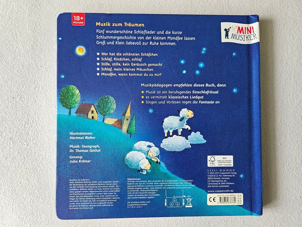 Button Sound Buch Hör mal, meine liebsten Schlaflieder (Gebraucht) in ...