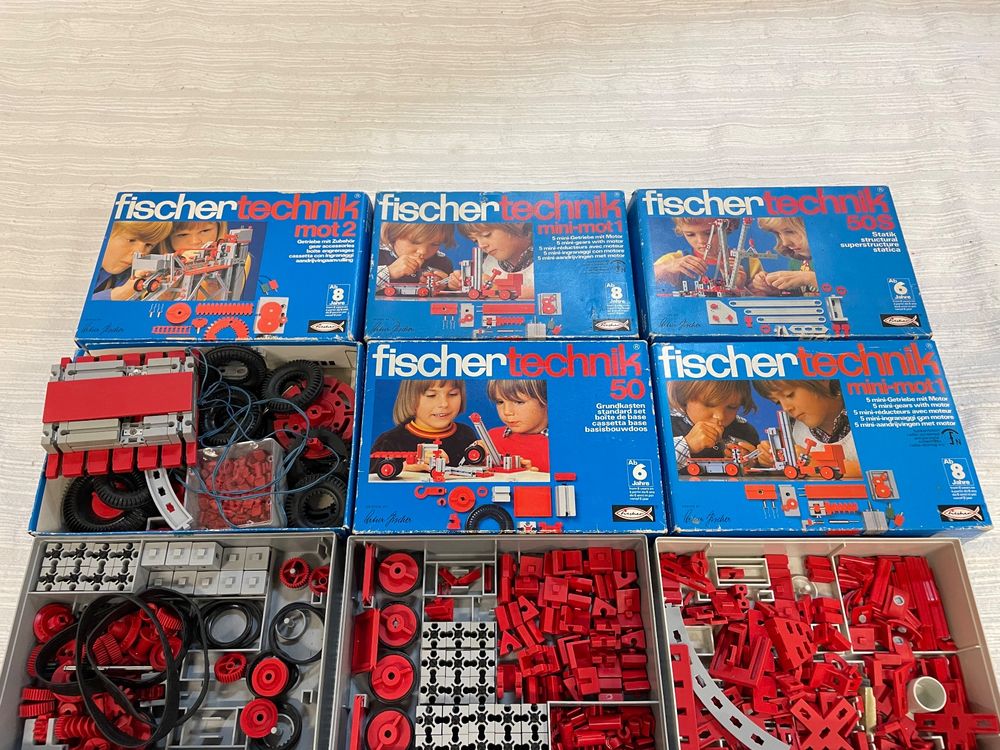 Konvolut Fischertechnik Baukasten Teile Baukastensystem | Kaufen auf ...