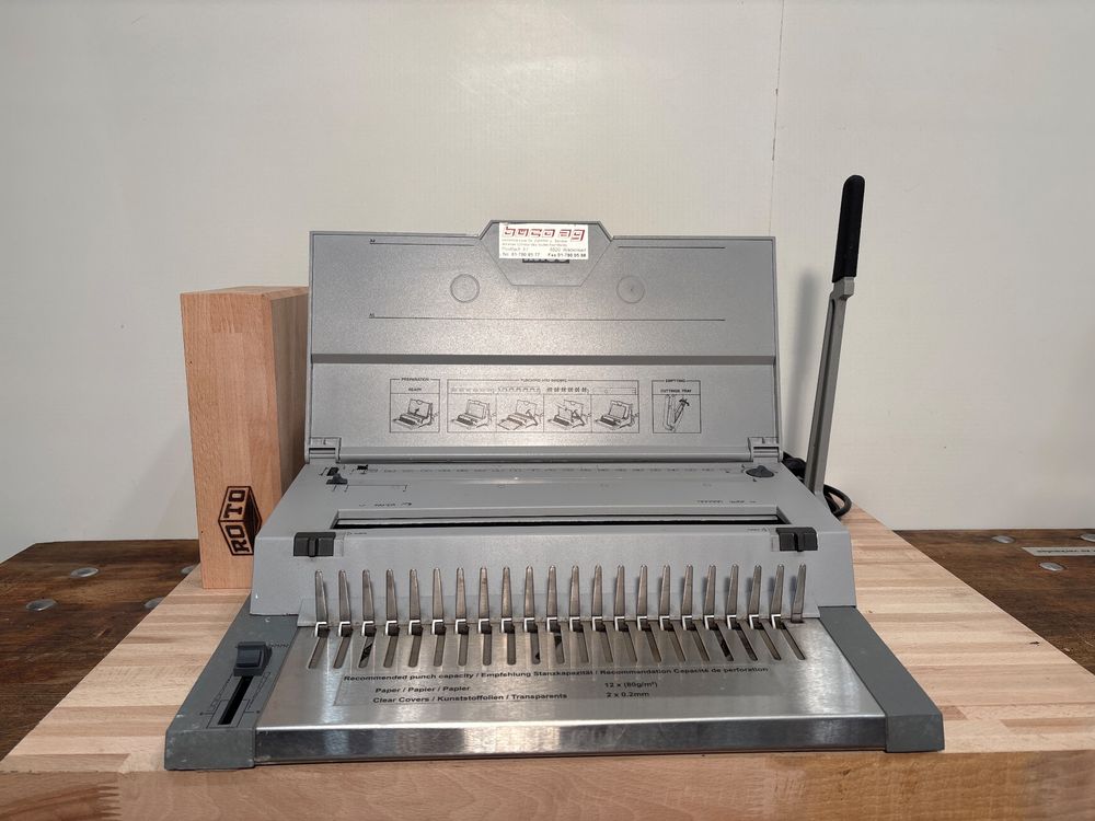 Ibico IbiMaster 400e Bindemaschine / Schnellbindegerät (Gebraucht) in ...