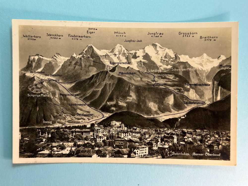 Interlaken - Berner Oberland (Gebraucht) in Steg VS für CHF 6.5 – mit Lieferung auf Ricardo kaufen