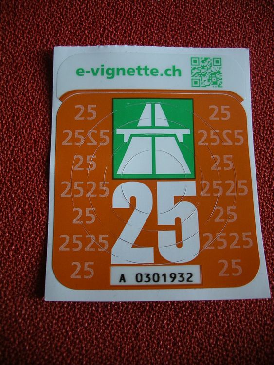 autobahn vignette 2025 (Neu (gemäss Beschreibung)) in adetswil für CHF ...