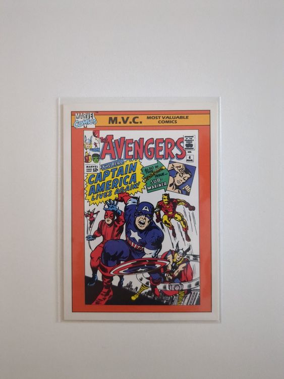 1 x Karte 1990 Marvel Comics MVC - Avengers | Kaufen auf Ricardo