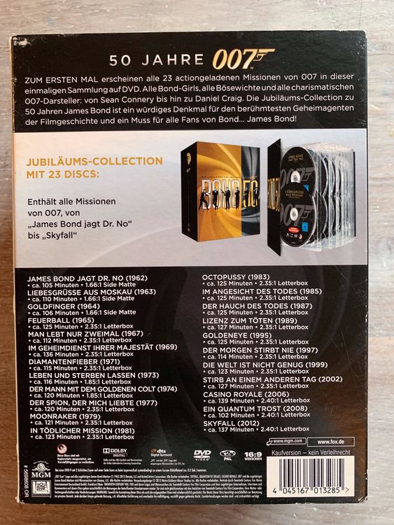 James Bond 007 - 50 Years Jubiläums-Collection | Kaufen auf Ricardo
