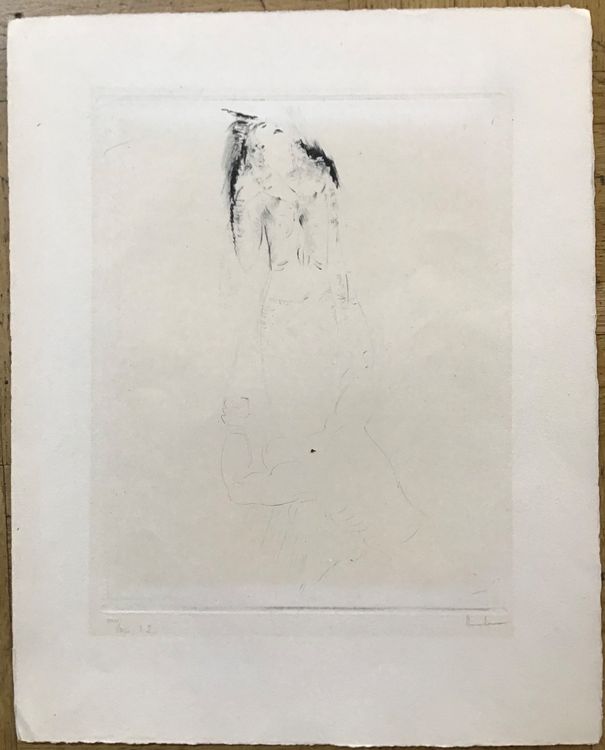 Sehr Interessante Radierung Unleserlich Signiert (Gebraucht) in Root für CHF 5 – mit Lieferung ...