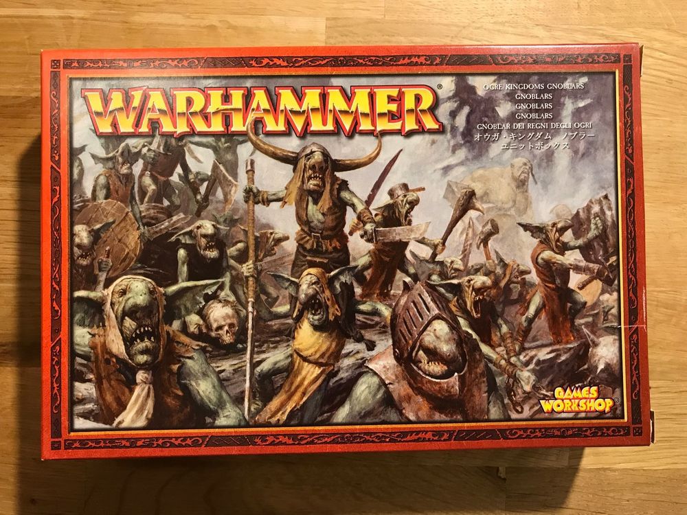WARHAMMER Gnoblar Regiment Modelle Set (Gebraucht) in Glattfelden für ...