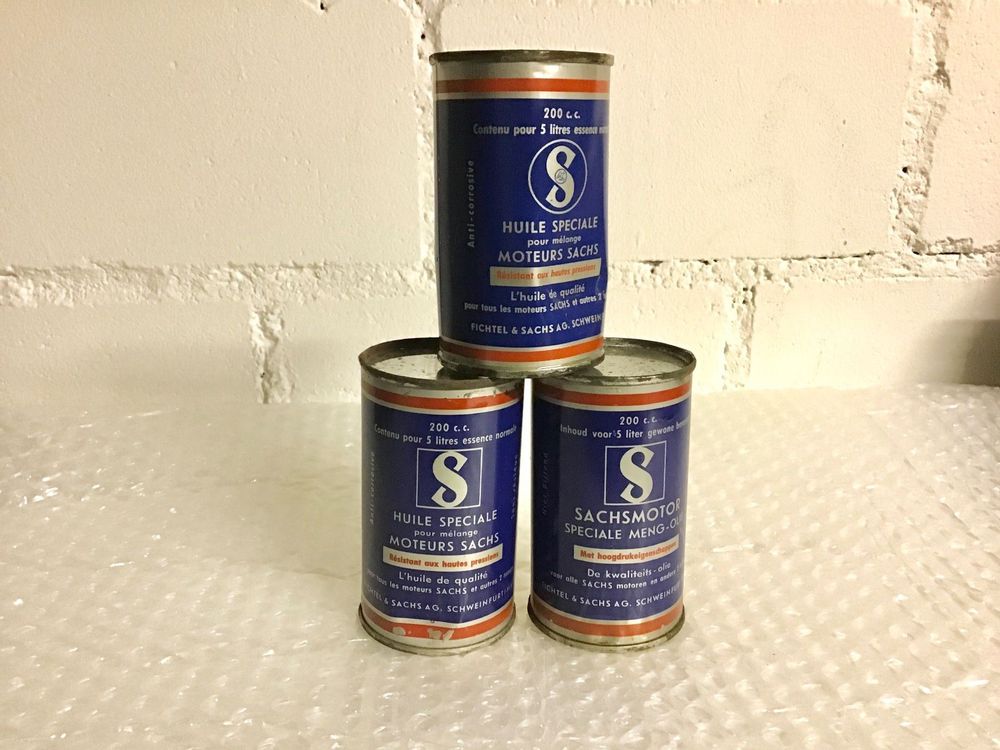 Orig. Sachs Motor Oil Dosen 60er Jahre | Kaufen auf Ricardo