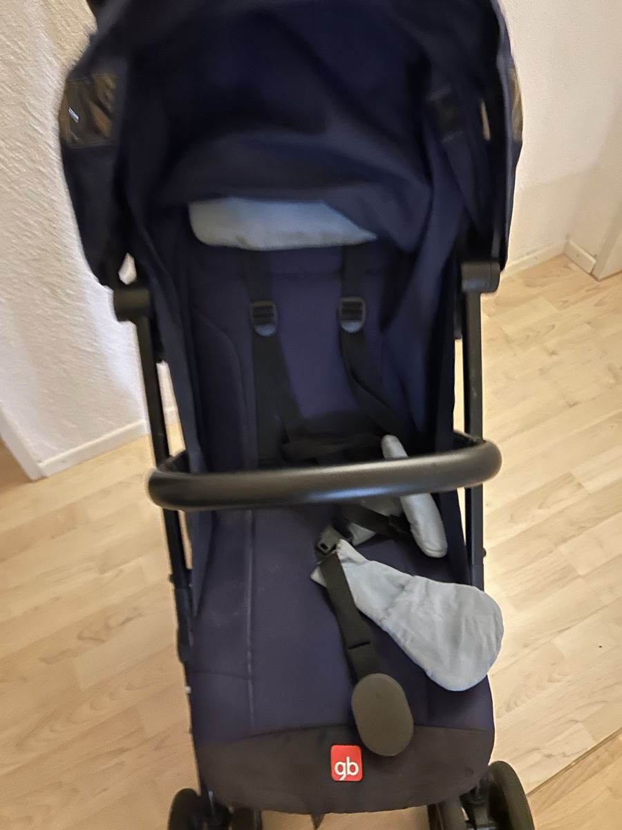 GB Qbit+ All-City stroller - compact folding, navy blue (Gebraucht) in ...