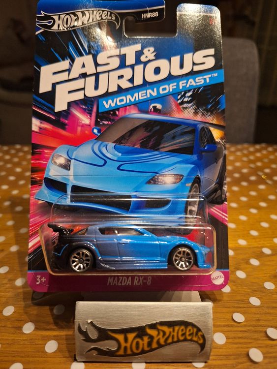 Hot Wheels Fast & Furious Women of Fast 2024 Mazda RX-8 2/5 (Neu und ...