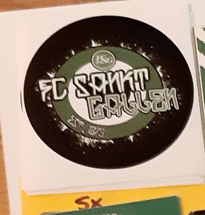 FC St. Gallen FCSG ☆Fussball☆ Aufkleber (Neu und originalverpackt) in ...