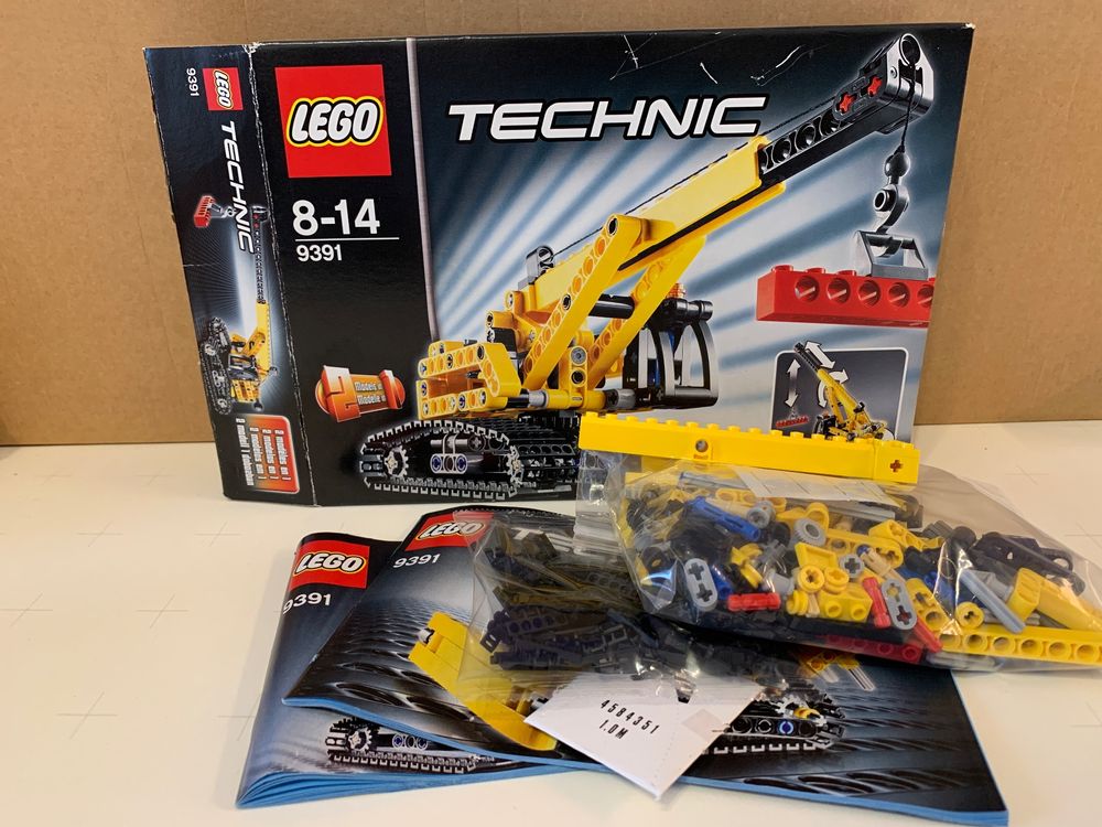 LEGO Technic 9391 Raupenkran 2 en 1 (Gebraucht) in Haag (Rheintal) für ...