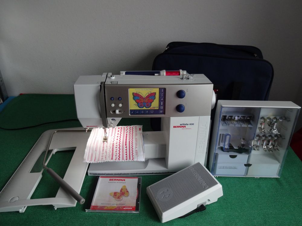 "" BERNINA Artista 630 "" Revidiert mit 2-Monate Garantie (Gebraucht ...