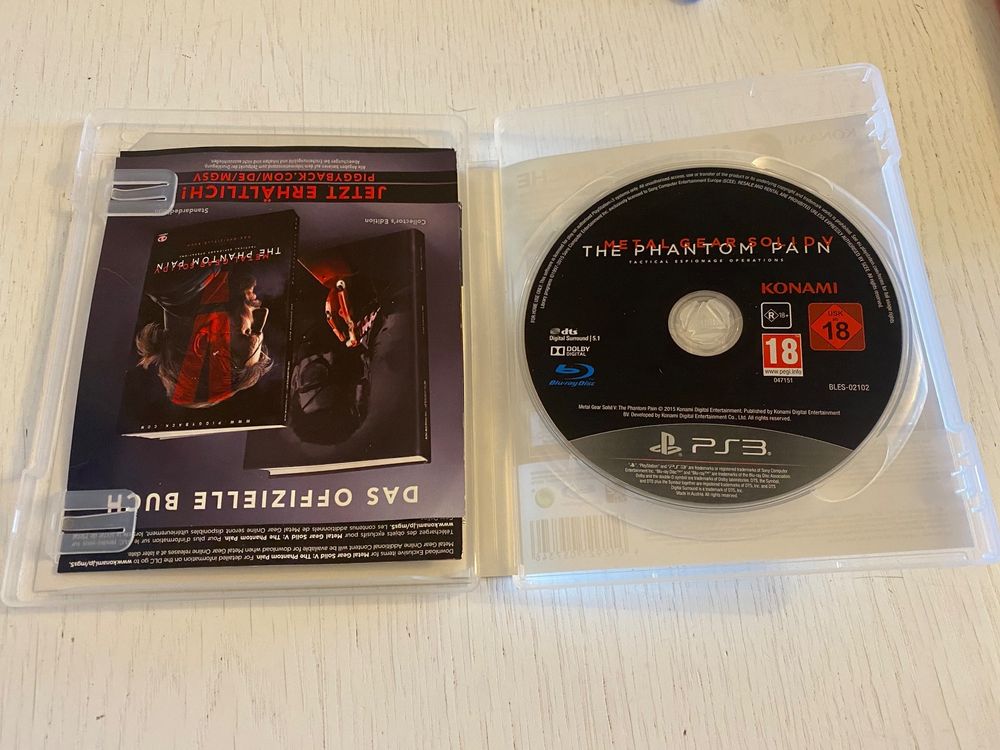 Metal Gear Solid V The Phantom Pain PS3 (Gebraucht) in Luzern für CHF 9 ...