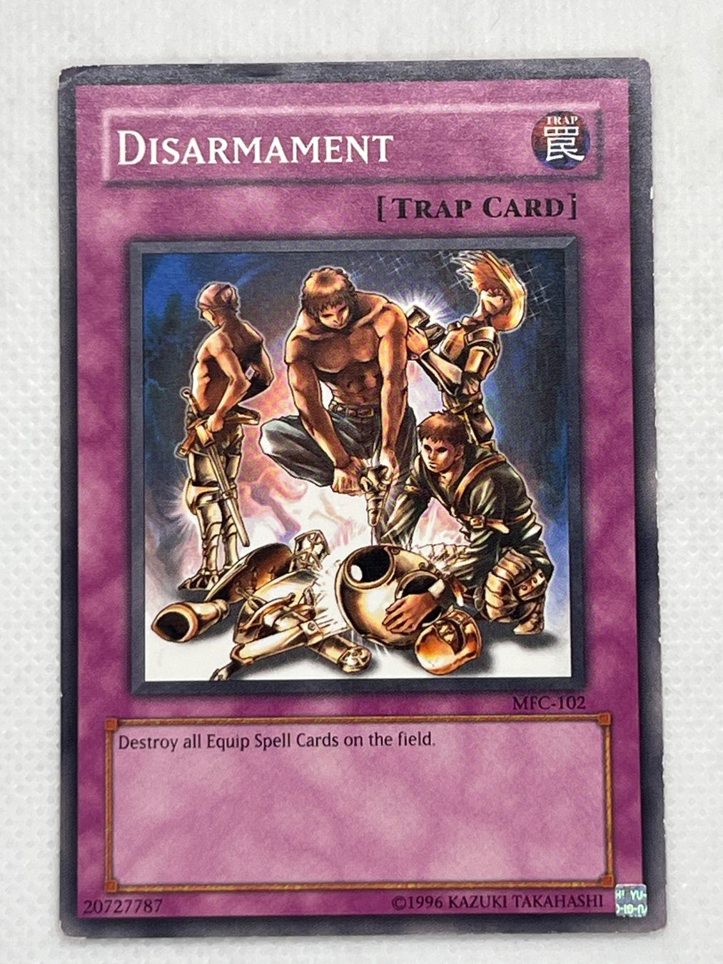 Yu-Gi-Oh! Karte - Disarmament - Selten - Top Zustand! (Gebraucht) in ...