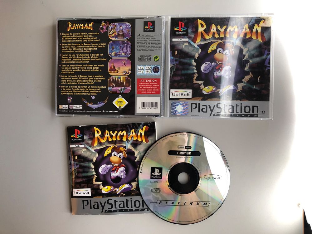 Rayman - PS1 (Gebraucht) in St.gallen für CHF 20 – mit Lieferung auf ...
