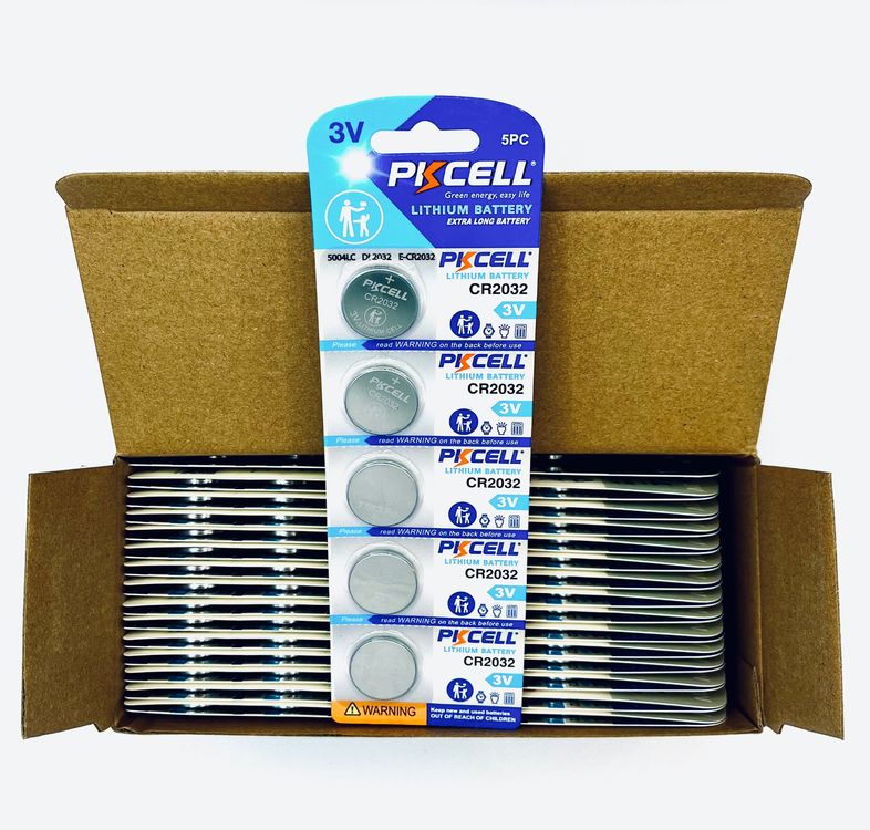 CR2032 Knopfbatterien 10 Stück (2x5 Stk.) originalverpackt! (Neu und originalverpackt) in Lachen ...