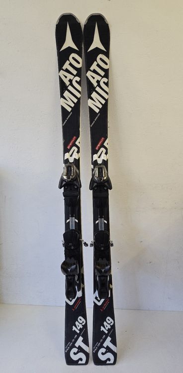 Skis Atomic ST, 1m49 avec fixes réglables (D'occasion) à Sugiez pour ...
