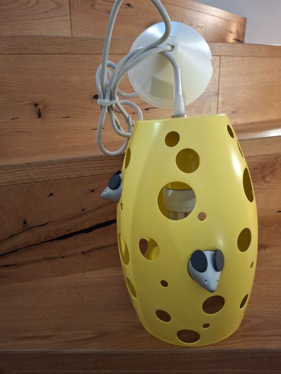 Käse Lampe / Kinderzimmerlampe / Mäuse Lampe (Gebraucht) in Horriwil ...