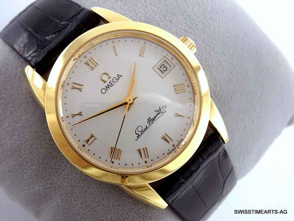 OMEGA LOUIS BRANDT 18K 5311.31.03 AUTOMATIK 1119 HERRENUHR (Gebraucht ...