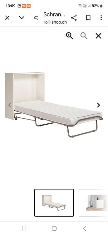 Schrankbett/Klappbett (Gebraucht) in Rickenbach für CHF 100 – nur Abholung auf Ricardo kaufen