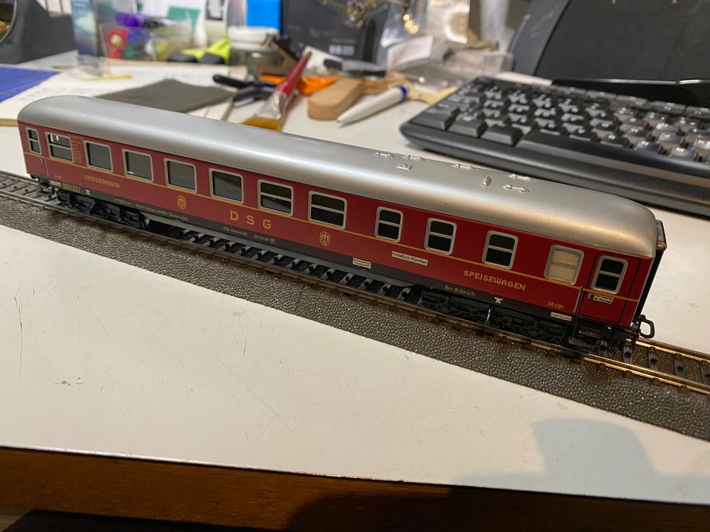 Märklin 4024.1 DSG-Speisewagen (Gebraucht) in Wallbach für CHF 15 – mit Lieferung auf Ricardo kaufen