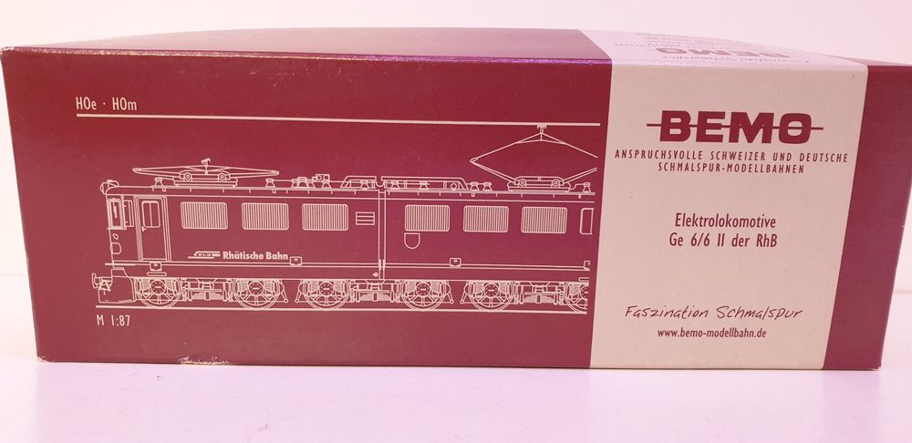 Bemo RhB Ge6/6 II 1254 141 (Gebraucht) in Neuenhof für CHF 15 – mit ...