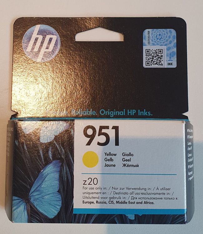 HP 951 Tintenpatrone yellow Originalverpackt (Neu und originalverpackt ...