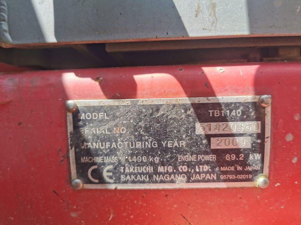 Takeuchi Tb 1140 | Kaufen auf Ricardo