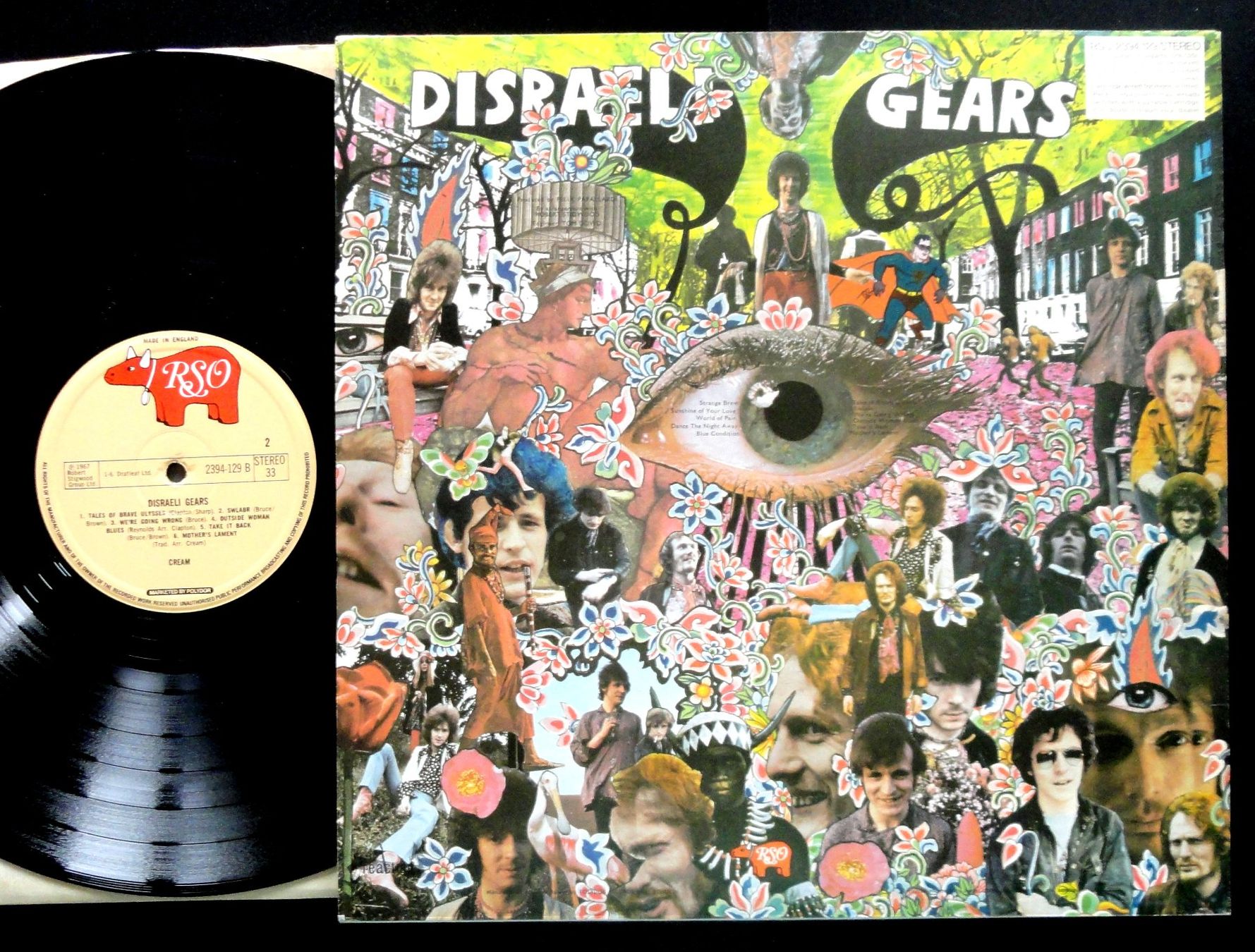 LP CREAM disraeli gears RSO UK 1967 mint KULT BAND (Gebraucht) in Kesswil für CHF 10 – nur ...
