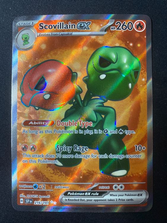 Scovillain ex 216 - Halupenjo ex - Surging Sparks - EN | Kaufen auf Ricardo