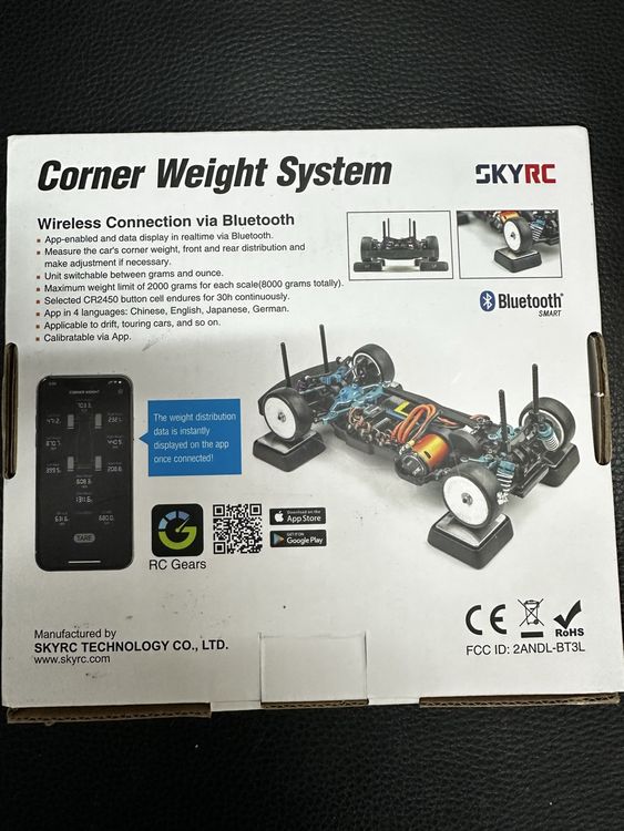 SkyRc waage corner weight system RC Tamiya Carson | Kaufen auf Ricardo