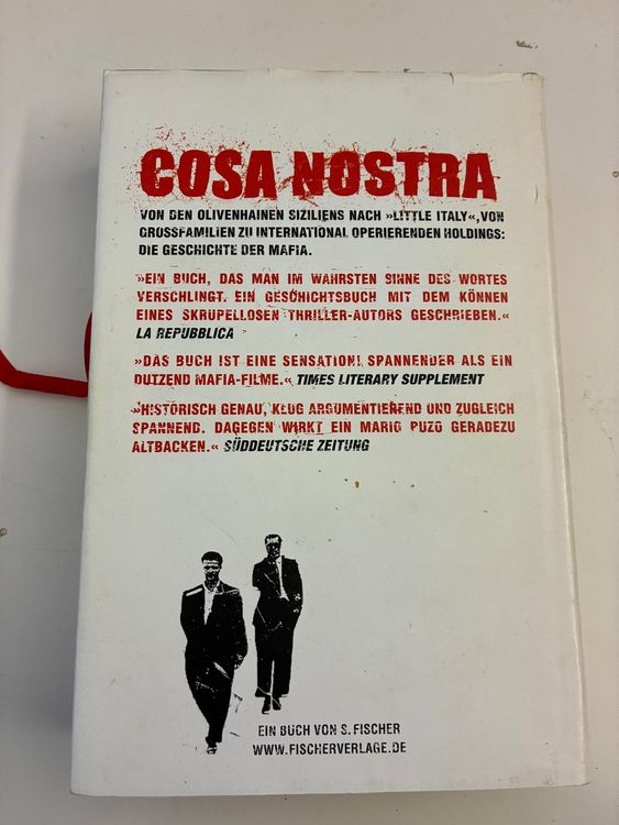 John Dickie: Cosa Nostra – Die Geschichte der Mafia Top! (Gebraucht) in ...