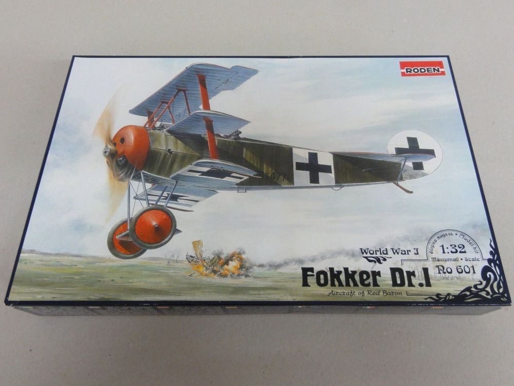 Fokker Dr.1, 1:32, von Roden (Neu und originalverpackt) in Bremgarten ...
