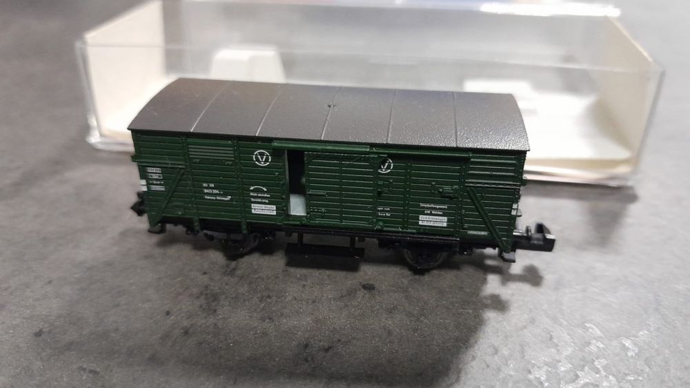 Gerätewagen zum 90t-Dampfkranzug DB von Fleischmann | Acheter sur Ricardo