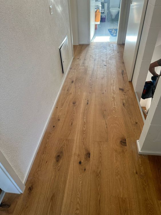 Parkett Eiche Landhausdielen mit 5G klick Verbindung (Neu und ...