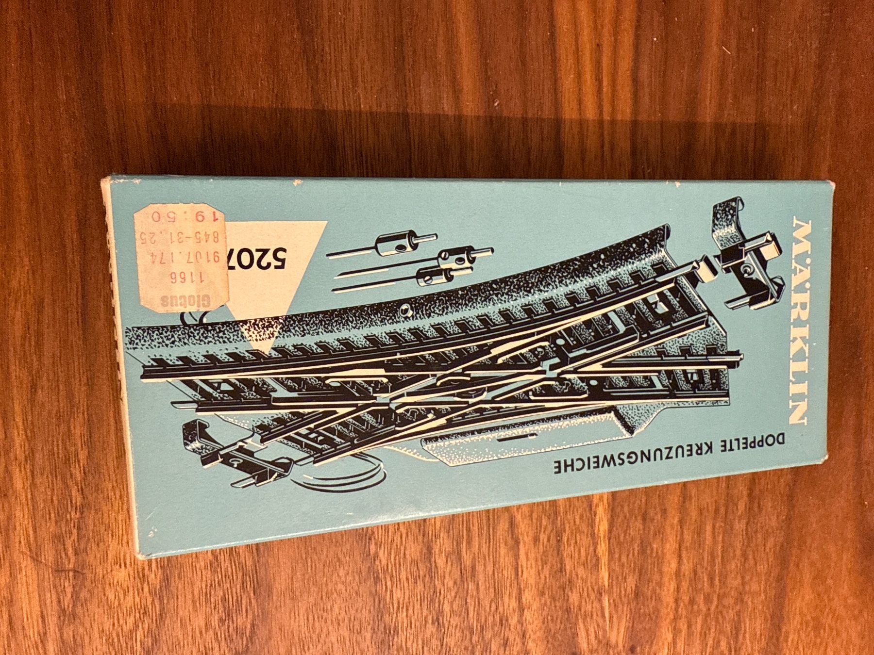 Märklin HO M-Gleis Kreuzungsweiche 5207 mit OVP (Gebraucht) in Linthal ...