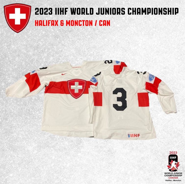 WJC Game-Jersey #4 Dionicio Rodwin (Gebraucht) in für CHF 185 – mit ...